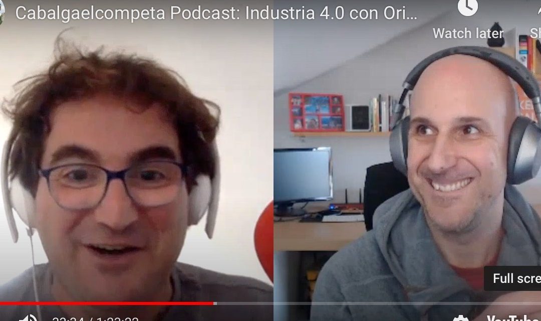 2020-04-25 [Podcast] Cabalga el Cometa EP-22: Masterclass sobre Industria 4.0 con Oriol Rius ...